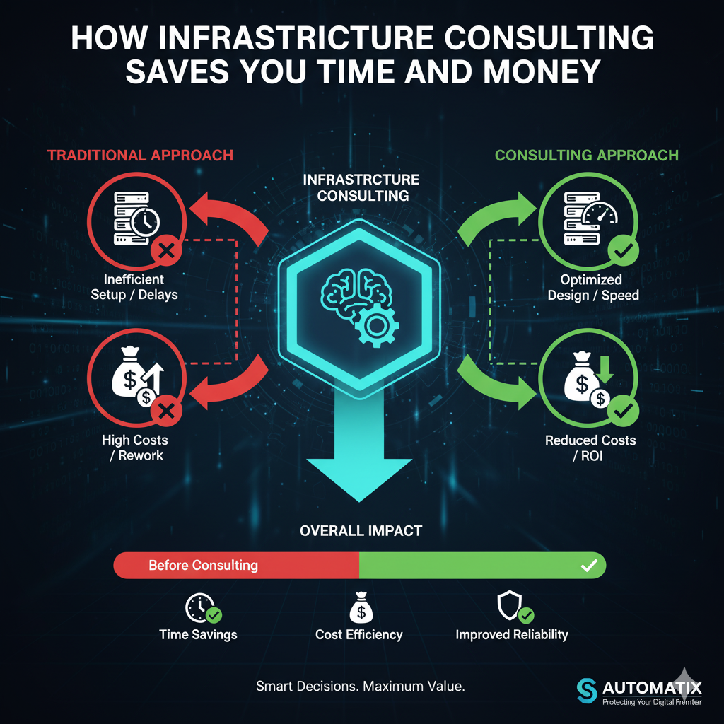 How Infrastructure Consulting Saves You Time and Money | Informatix Systems