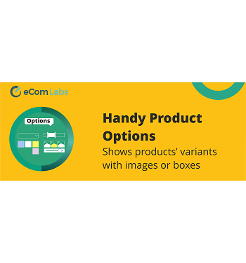 CS-Cart Add-On :: eCom Labs :: Handy Product Options