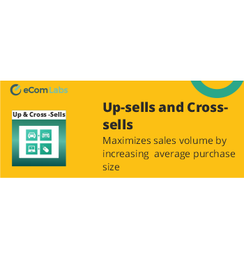 CS-Cart Add-On :: eCom Labs :: Up-sells And Cross-sells